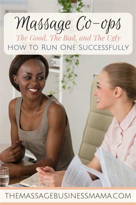 Working In A Massage Co Op The Massage Business Mama