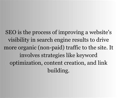what is search engine optimization ali ahmad