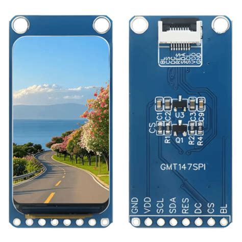 Tft Lcd Display 1 47 St7789 Spi 8 Pin ″ 172x320mm Unsoldered