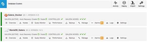 clustercontrol and galera cluster on docker swarm severalnines