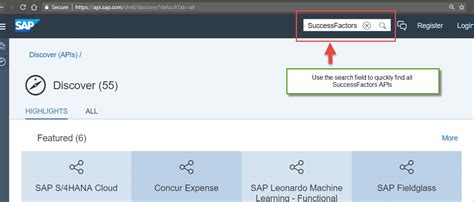 Part 6 Discover Explore And Manage Sap Successfactors Apis In Sap Cloud Platform Api