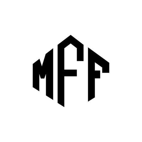 Premium Vector Mff Letter Logo Design With Polygon Shape Mff Polygon