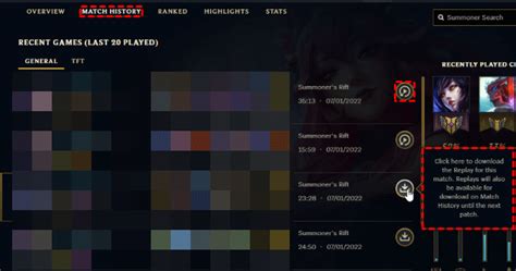 where are league replays saved how to recover if lost