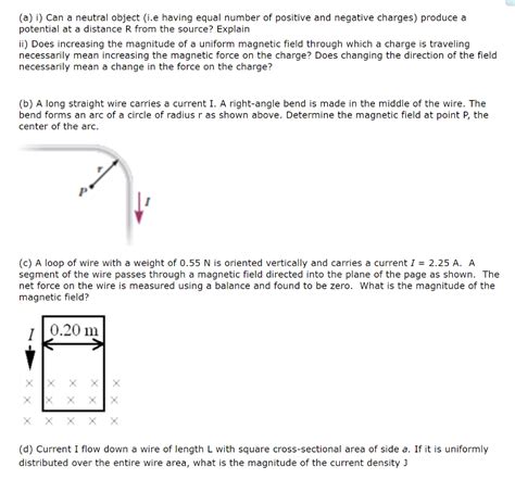 Solved A I Can A Neutral Object I E Having Equal Number Chegg Com
