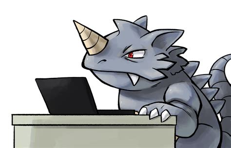 Rhydon Doing Work Or Maybe It Saw A Bad Post