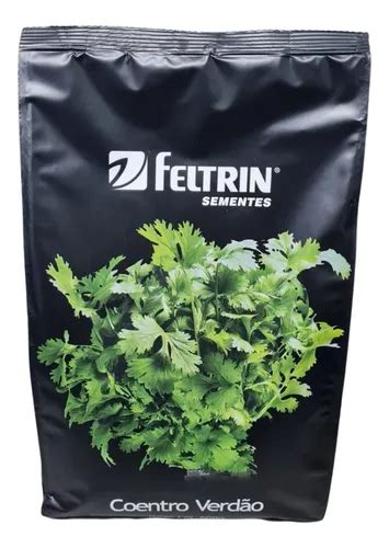 Semente Coentro 500g Feltrin Cultive Frescor E Sabor Da Ha Parcelamento Sem Juros