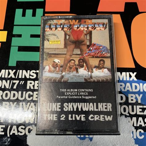 Luke Skyywalker The 2 Live Crew 1988 Cassette Move Somethin Do Wah