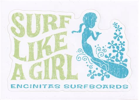 Stickers Encinitas Surfboards