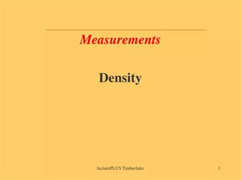 PPT Measurements PowerPoint Presentation Free Download ID 6304450