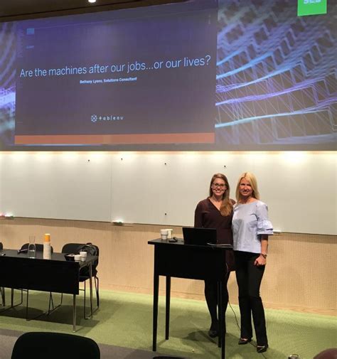 Linda Borelius On Linkedin Ai Day At Seb Are The Machines After Our Jobs Bethany Lyons From