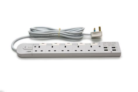 S V Way Extension Socket With Surge Protection Fung Yip Electrical