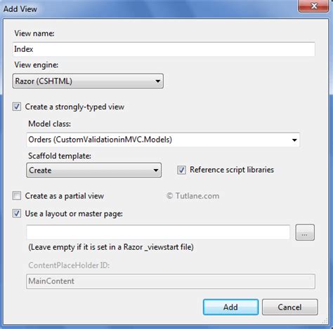 Custom Validation Using Data Annotations Attribute In Aspnet Mvc With Example Tutlane