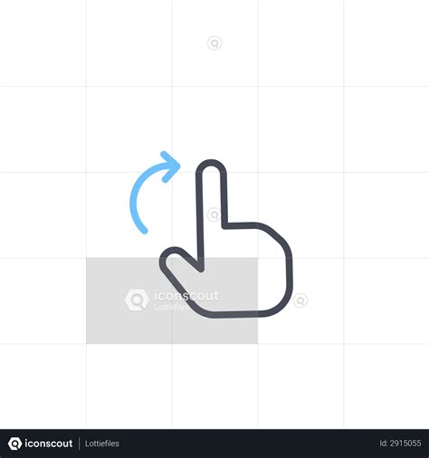 Rotate Right Gesture Animation By Lottiefiles Lottiefiles