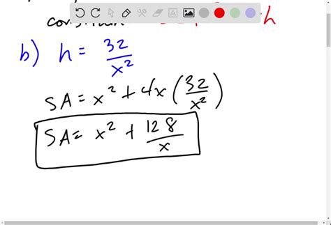 Solvedfigure 12 B Shows An Open Rectangular Box With A Square Base
