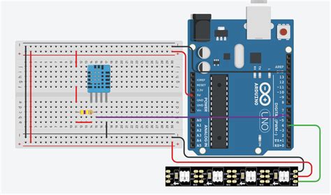 A Simple Led Thermometer With Arduino Or Raspberry Pi Arduino Maker Pro