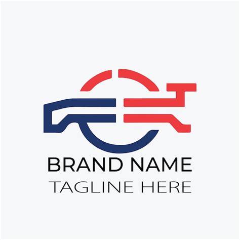 자동차 로고 디자인 프리미엄 벡터