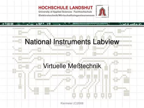 Ppt National Instruments Labview Powerpoint Presentation Free