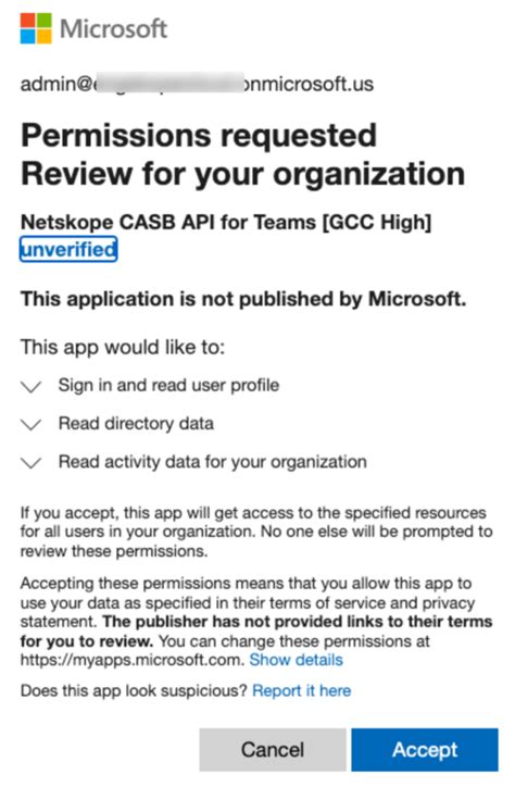 Configure Microsoft 365 Teams For The Next Generation Api Data Protection Netskope Knowledge