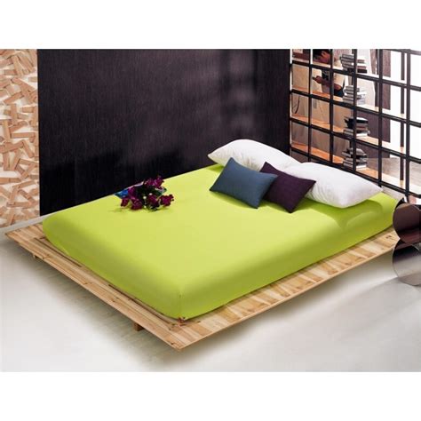 Чаршаф с ластик Ранфорс Зелен