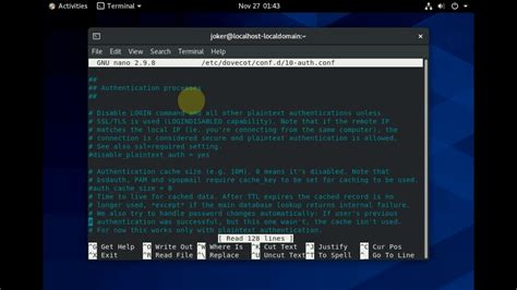 Install And Config Basic Mail Server In Centos 8 Youtube