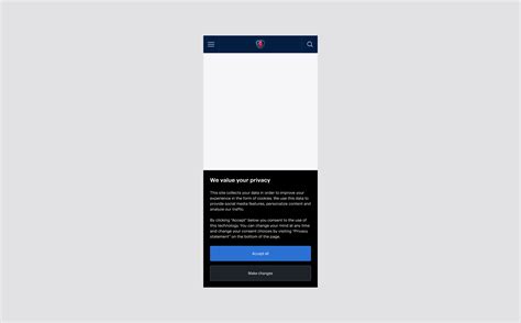 Cookie Modal Anatomy When Clicking On Make Changes Button A New Modal