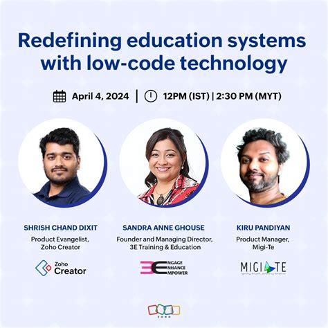 Anusuya Krishnan On Linkedin Zoho Creator Provides You With The Building Blocks To Go Ahead And