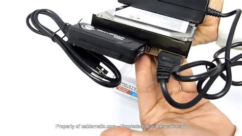 Kit de conexión SATA IDE HDD a USB 2 0 Con fuente distribuido por