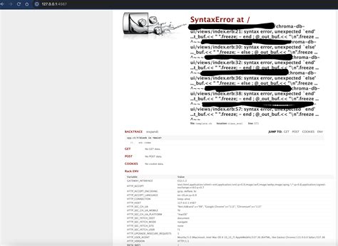 Getting Following While Accessing Ui Syntaxerror Chroma Db Ui