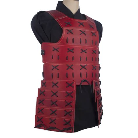 Samurai Armor Cuirass Larp Leather Armour Calimacil