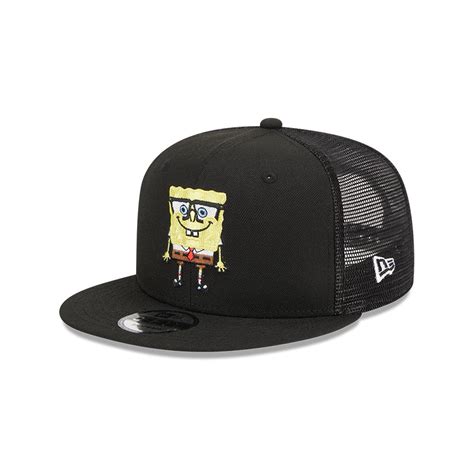 New Era หมวกรุ่น New Era X Spongebob Black 9fifty Cap New Era Cap Thailand