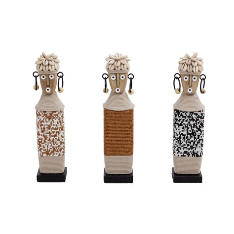 Kenya Shell Statue Bungalow Living Bali