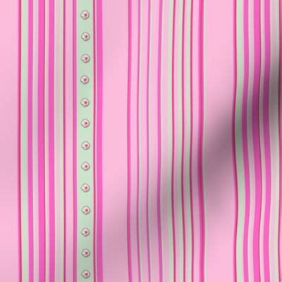 Begonia Stripe Fabric Spoonflower
