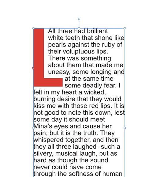 How Do L Shaped Text Frame In Publisher Affinity On Desktop