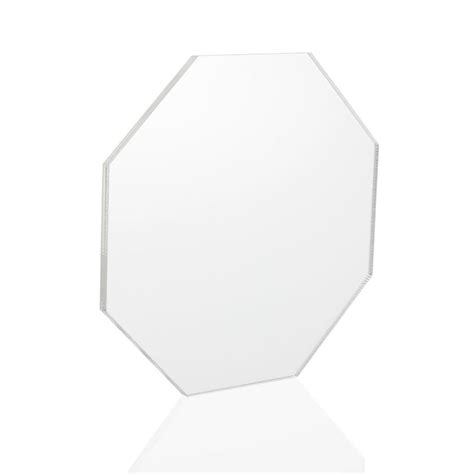 Clear And Colored Acrylic Octagon Etsy
