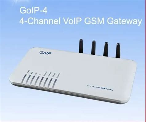 HOT Sales Goip 4 Gsm Gateway Quad Band GOIP 4 GSM Voip Gateway 4 SIM Card Channels Goip GSM VOIP