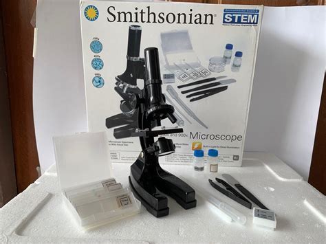 Smithsonian Light Microscope Set Hobbies And Toys Toys And Games On Carousell