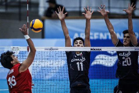 پیروزی تیم والیبال نوجوانان ایران برابر پورتوریکو خبرگزاری مهر