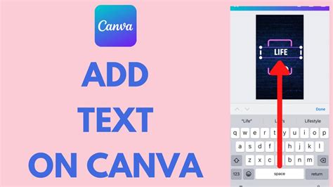 How To Add Text In Canva Quick Tutorial Youtube