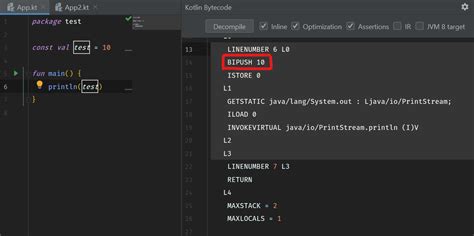 Are We Using Code Segment For The Compile Time Constants R Kotlin