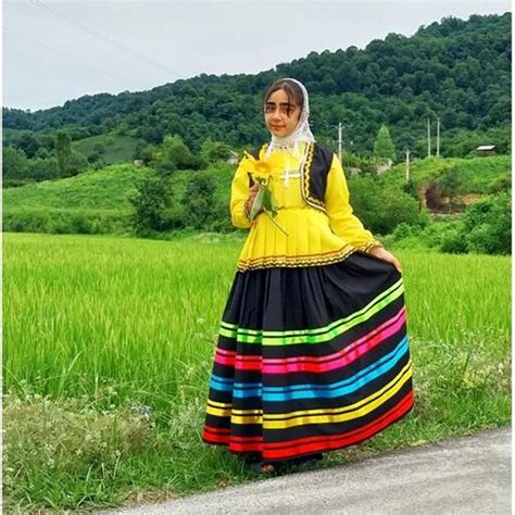 فروشگاه لباس محلی باران دخت گیلان لباس محلی دخترانه 10 تا 11 سال کد122