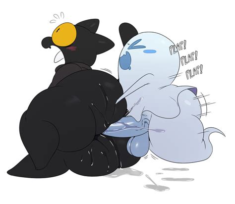 Rule 34 2019 Anthro Ass Big Butt Black Body Black Fur Blush Bottomless Clothed Clothing