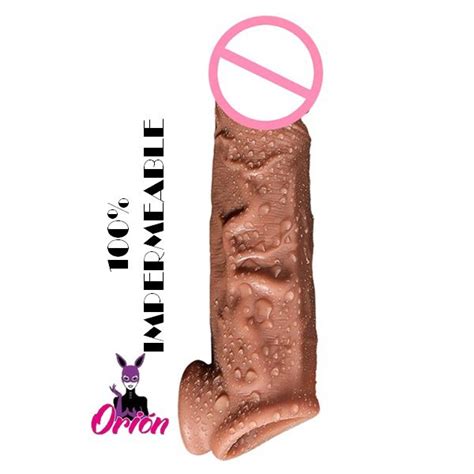 Funda Extensora Realista Chocolate Orion Sex Shop Villavicencio