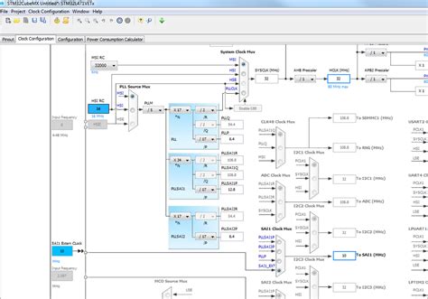 Sai Clock Generator In Slave Mode Stmicroelectronics Community