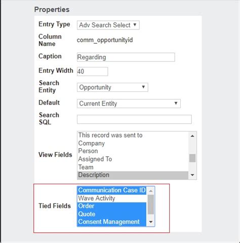 How To Add Custom Entities Into The Regarding Field Of Communication
