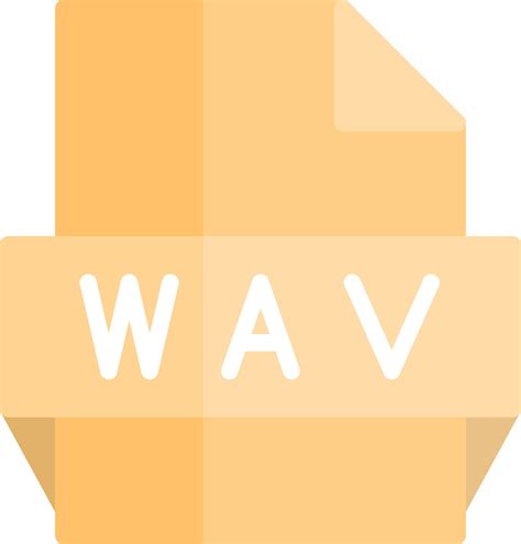 Wav File Format Icon 15691934 Vector Art At Vecteezy