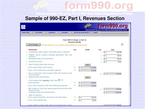 Ppt Overview Of The Form 990 Online E Filing System Powerpoint Presentation Id 476113
