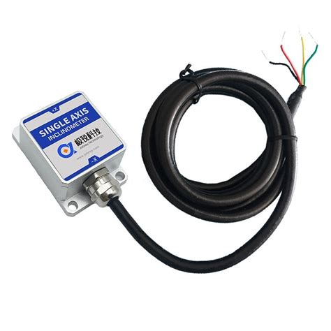 Uniaxial Inclinometer Axis Tilt Sensor Digital Output Single One Axis