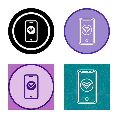 Wifi Vector Icon 34679683 Vector Art At Vecteezy