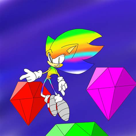 Sonic Multicolor Ibispaint