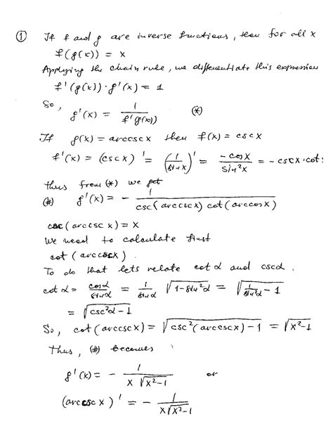 4 Solved Problems On Transverse Functions Homework M 408c Docsity